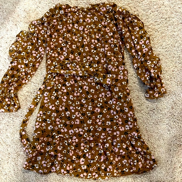 Who What Wear | Dresses | Xs Lined Floral Fall Dress | Poshmark